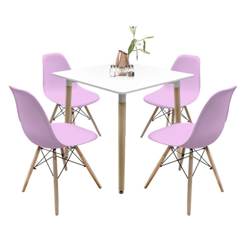Comedor Eames Clásico 4P – Moad Chile