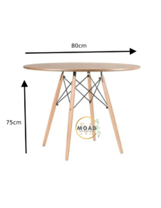 Comedor Eames Lino 4P – Moad Chile