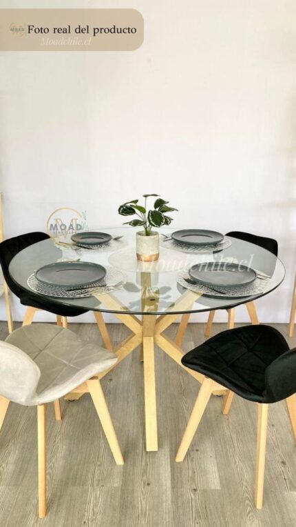 Comedor Abudabi 120cm 4P – Moad Chile